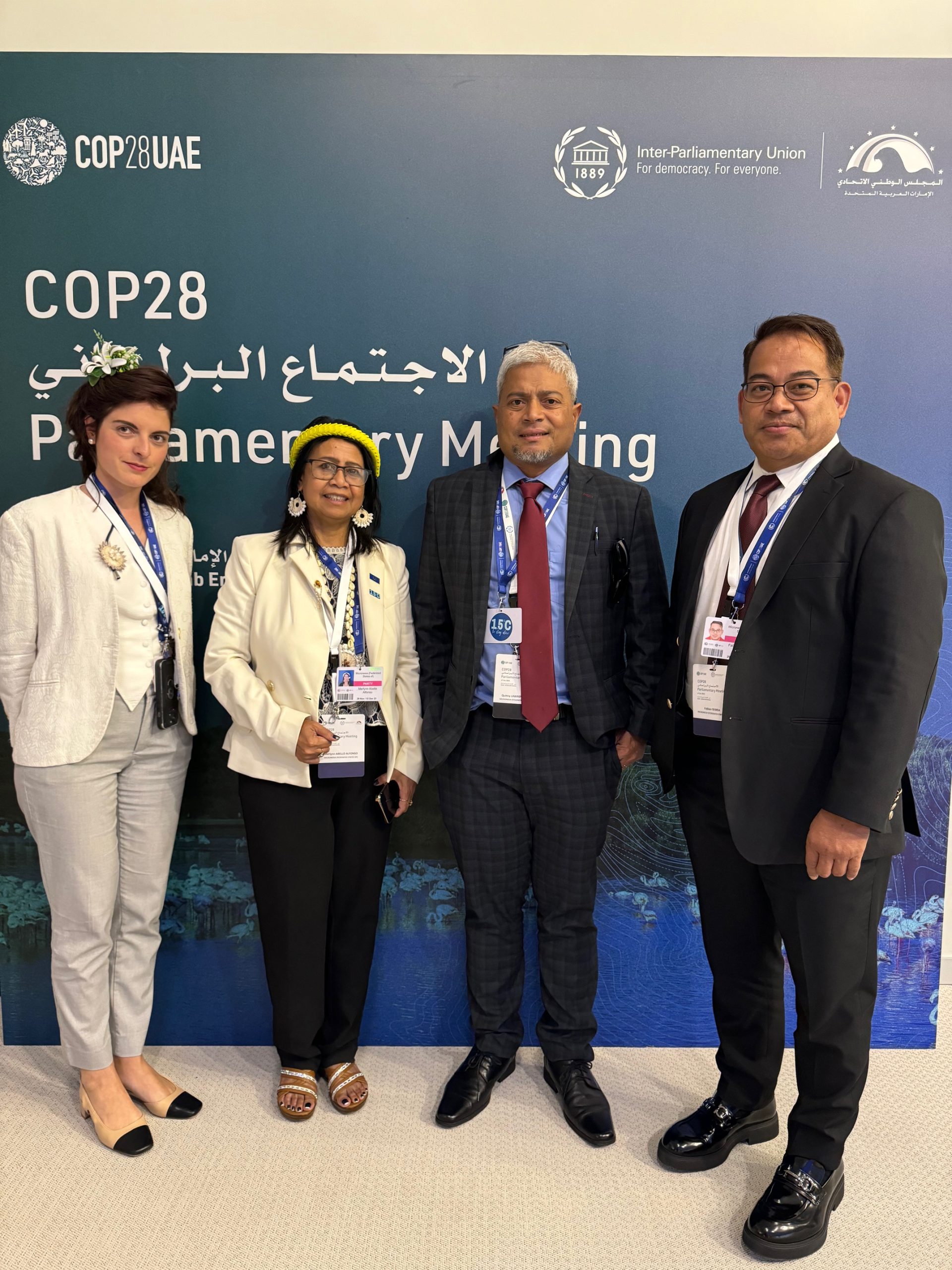 FSM Congress Delegation Advocates for People of Small Island Nations at ...