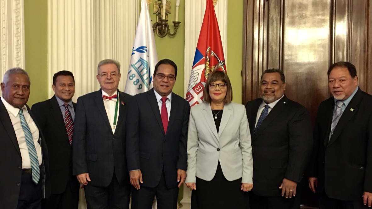 Speaker Wesley W. Simina, FSM Congressional Delegation Meet with ...
