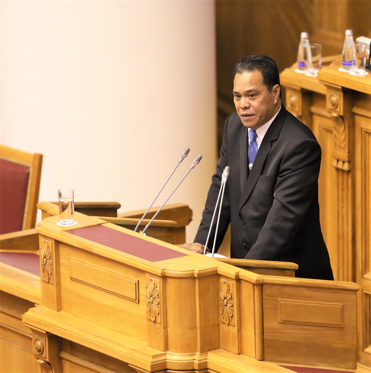 Speaker Simina Addresses World’s Parliamentarians in Russia